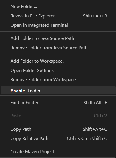 Add a way to "close"/"disable" root folder temporarily without removing it from workspace ...