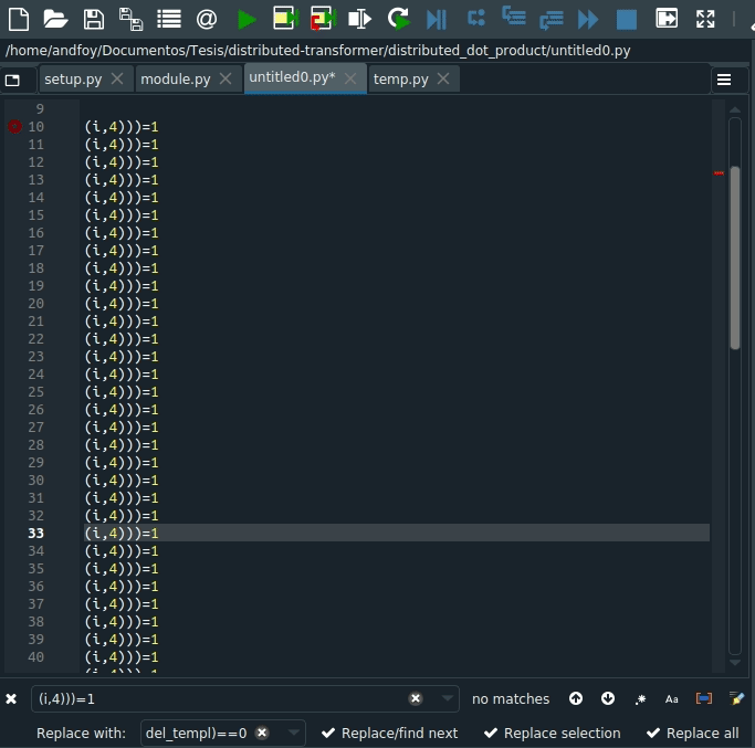 Crash Occurs Frequently When Using The Replace Selection · Issue 12150 · Spyder Ide Spyder · Github