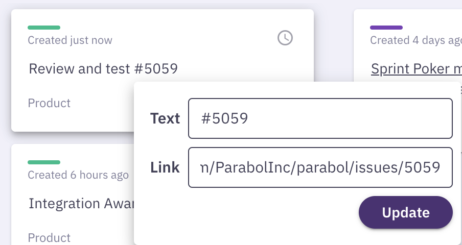 Suggest integration after pasting link · Issue #5940 · ParabolInc/parabol · GitHub