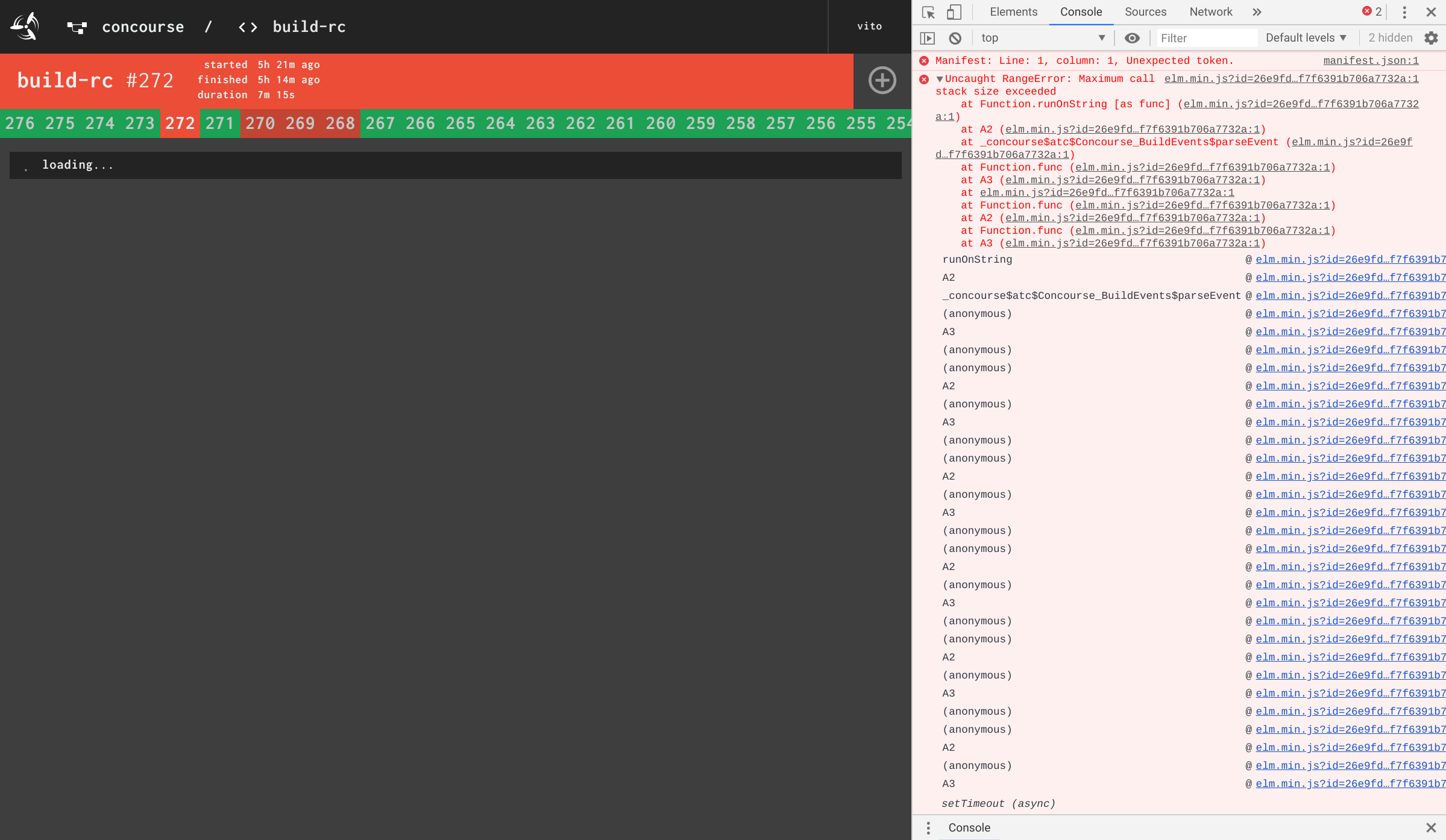 Performance regression on build page · Issue #3235 · concourse/concourse · GitHub