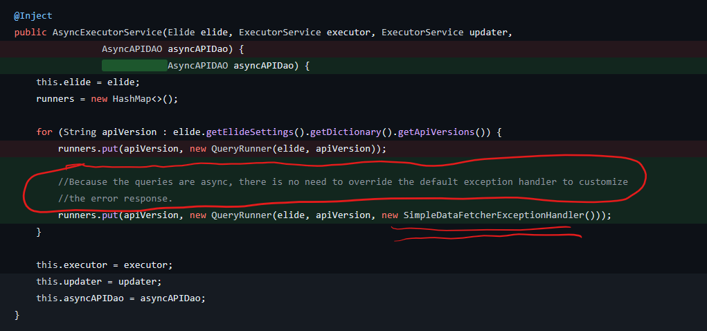 Overriding `DataFetcherExceptionHandler` has no effect · Issue #2954 · yahoo/elide · GitHub