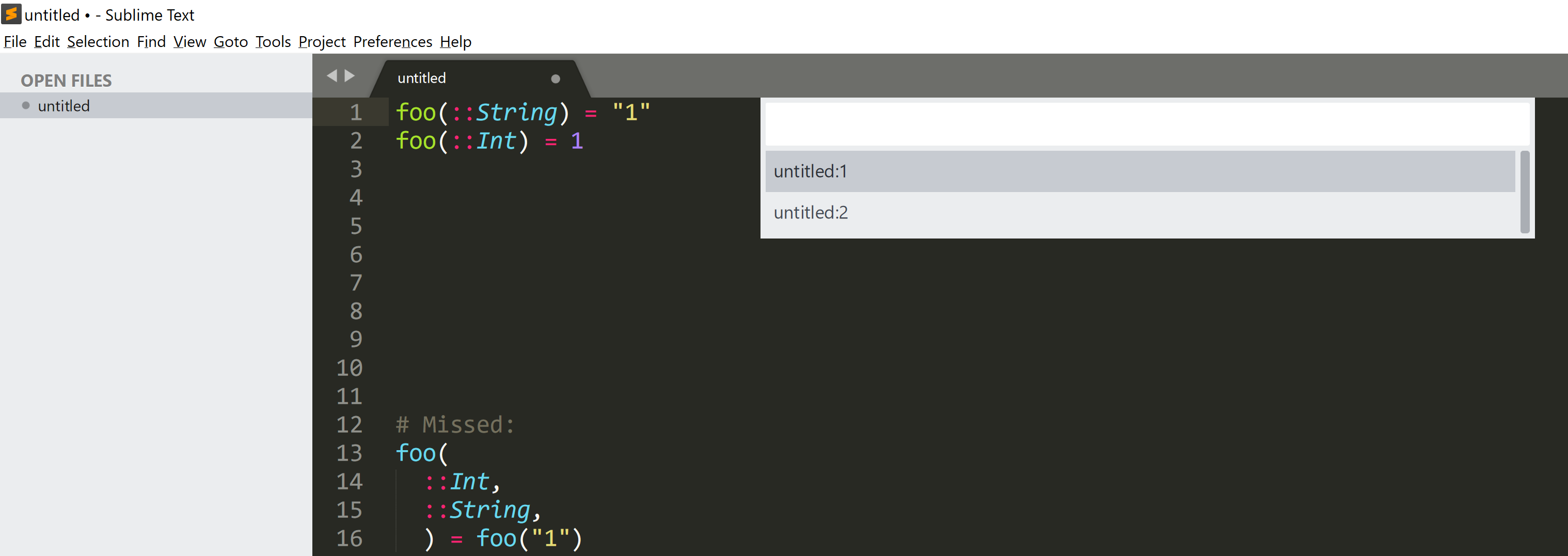 Definition Goto Is Broken For Function Arguments With Multiple Lines · Issue 96