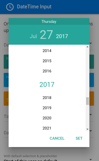 [QDatetime] Initial view when opening datepicker · Issue #758 · quasarframework/quasar · GitHub
