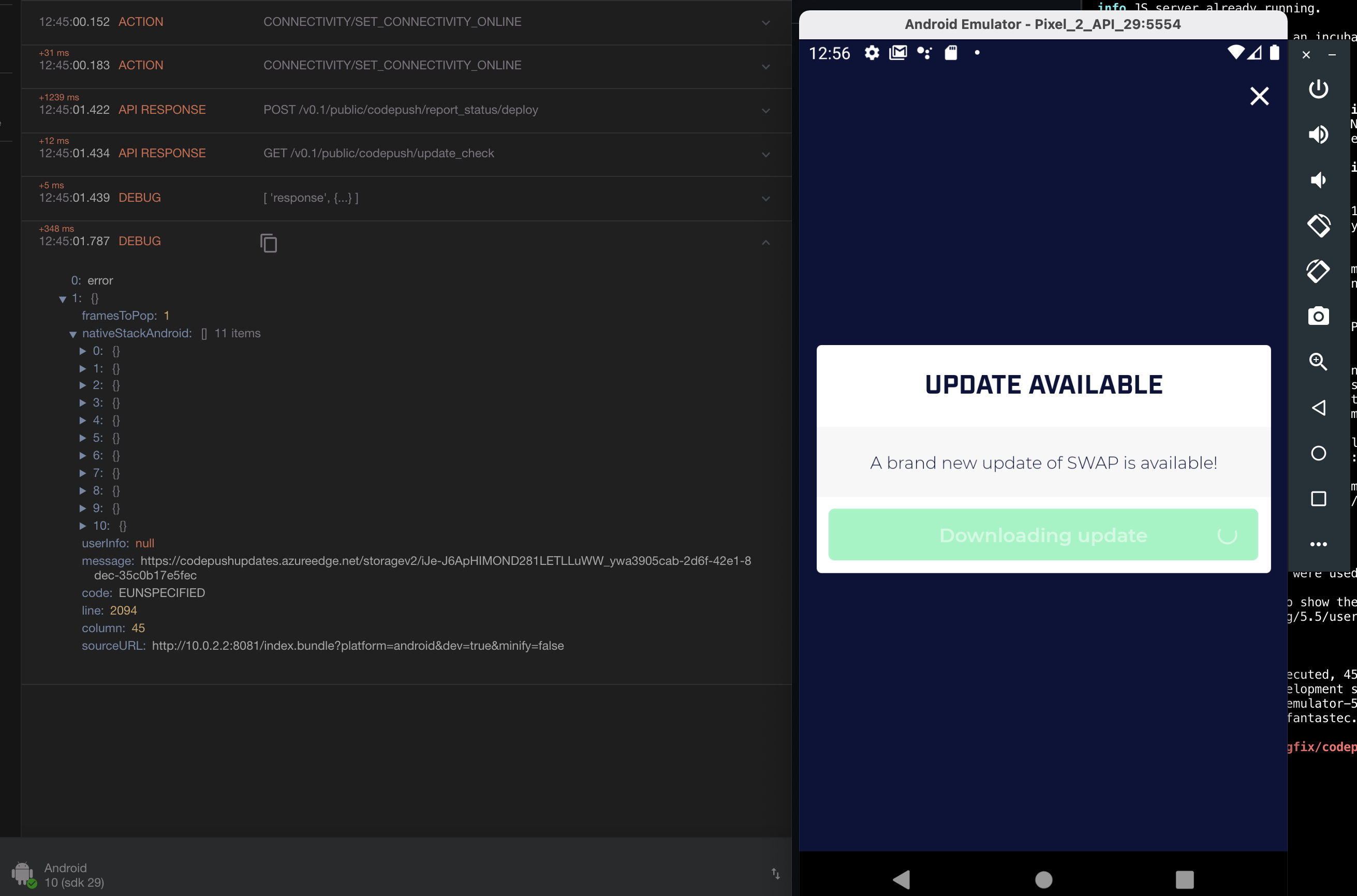 Push more than once cause EUNSPECIFIED error on windows · Issue #1175 · microsoft/react-native ...