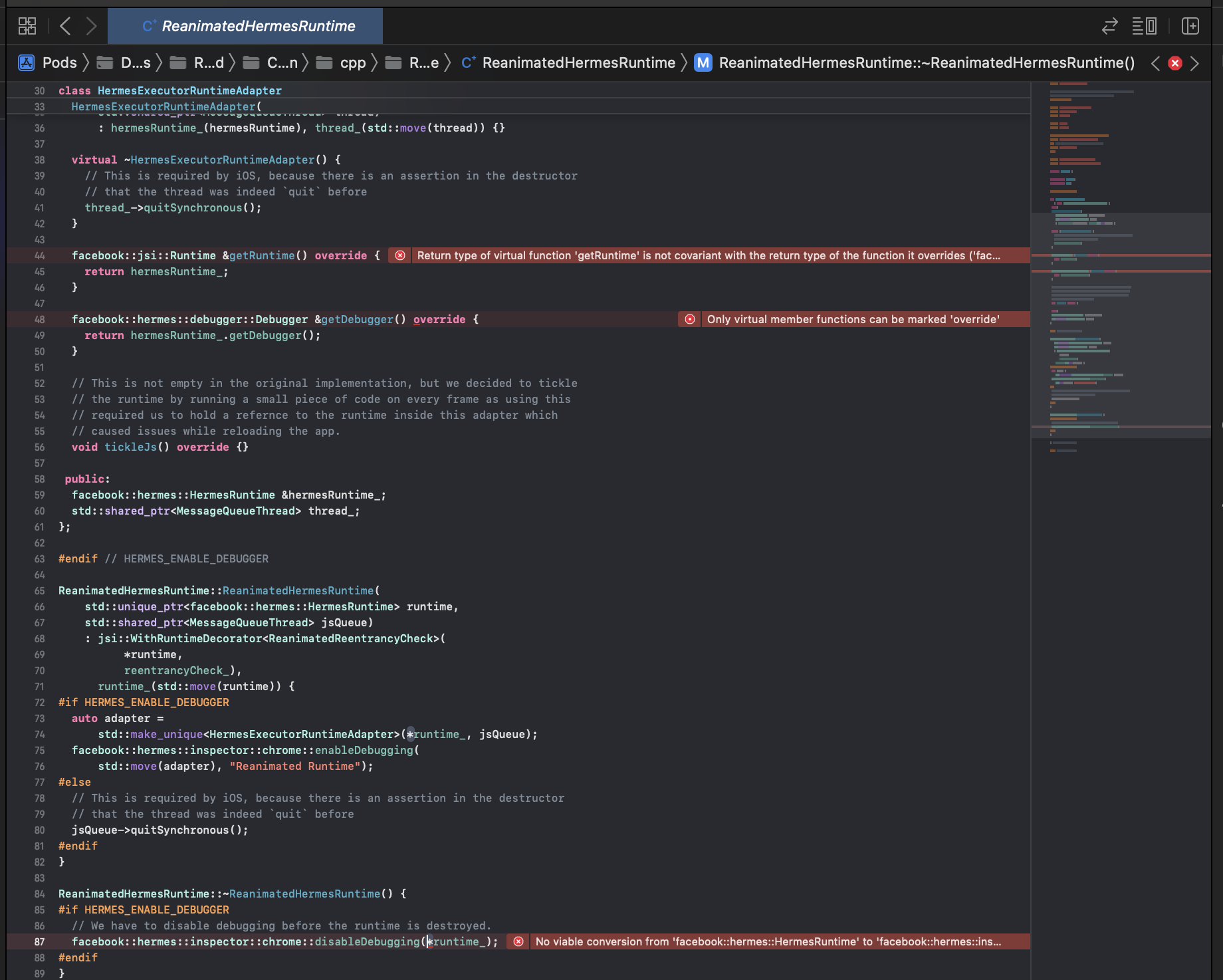 [iOS] RN 0.71.0-rc.5 + Reanimated 3.0.0-rc.8/commit +/- Hermes +/- new arch · Issue #1310 ...