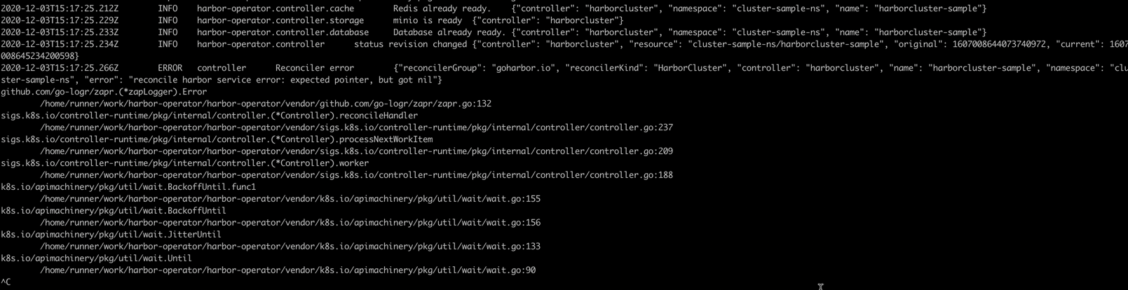 Reconcile Harbor Service Error Expected Pointer But Got Nil · Issue 269 · Goharborharbor