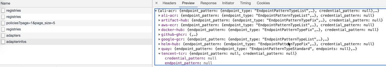 Registry Tencenttcr Getadapterinfo Should Return Null · Issue 13758 · Goharborharbor · Github 1050