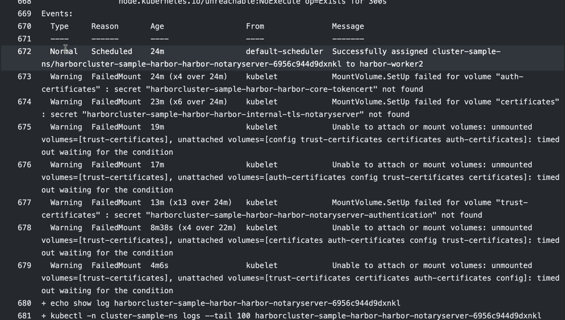 sometimes CI failed · Issue #365 · goharbor/harbor-operator · GitHub