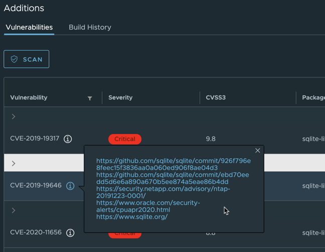 the urls of Vulnerabilities are ugly · Issue #14063 · goharbor/harbor · GitHub