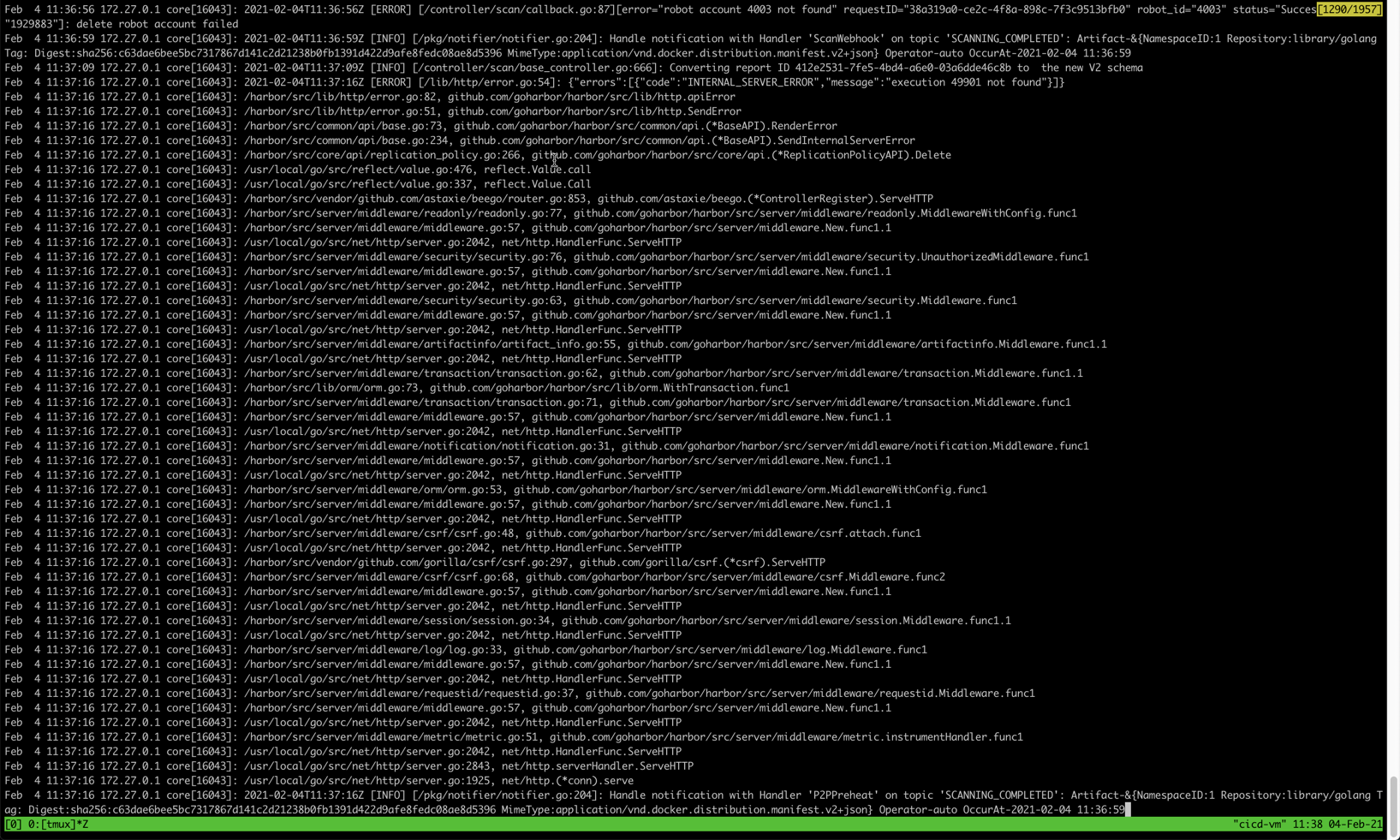 A Lot Of Scan Image Error In Corelog Could Not Insert Vulnerability Record · Issue 14171 2520
