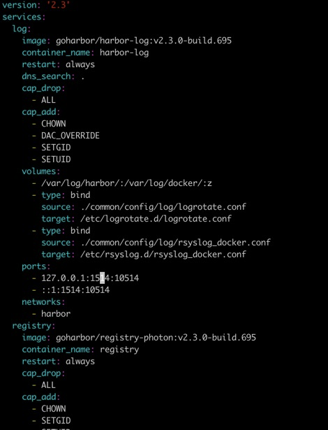 fresh install harbor 2.3.0-rc1 failed · Issue #15075 · goharbor/harbor · GitHub