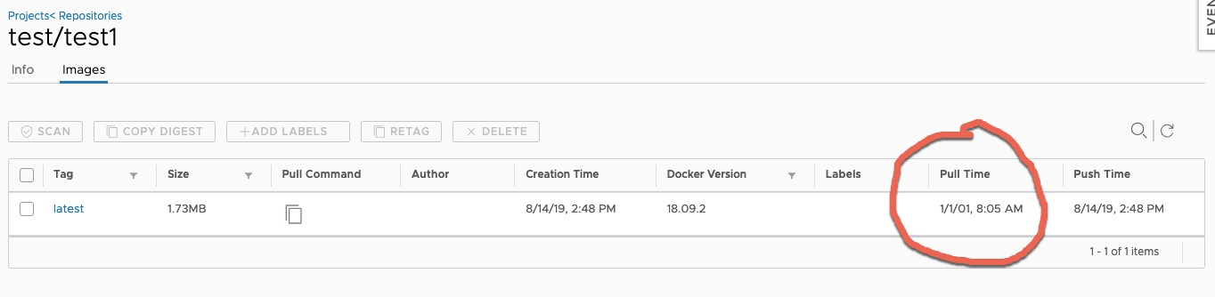 image pull time is not correct · Issue #8657 · goharbor/harbor · GitHub