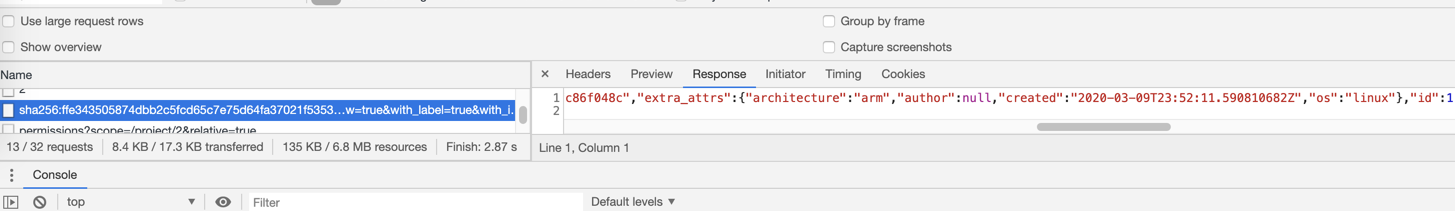 harbor 2.0 null properties should not be shown · Issue #11515 · goharbor/harbor · GitHub
