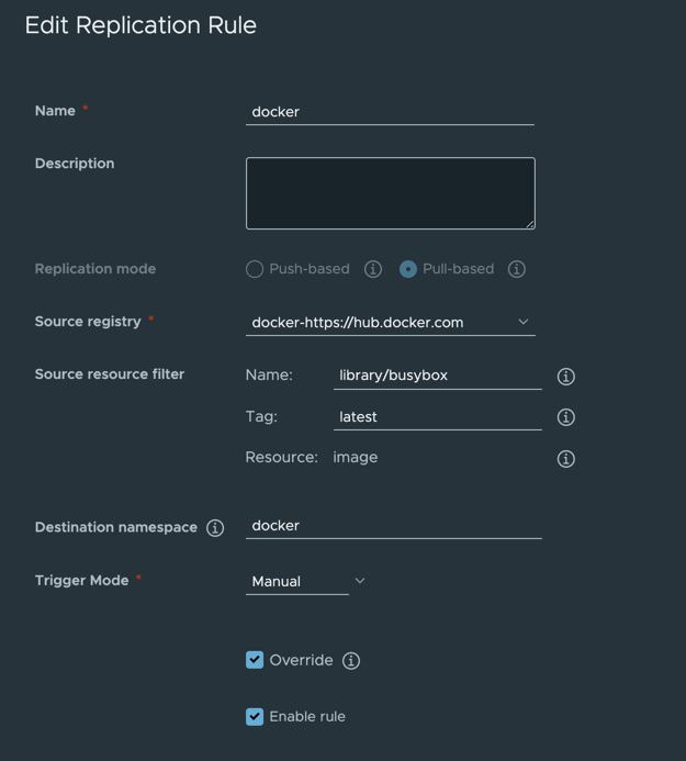 Tag filter is ignored in execution of pull replication rule · Issue #12533 · goharbor/harbor ...