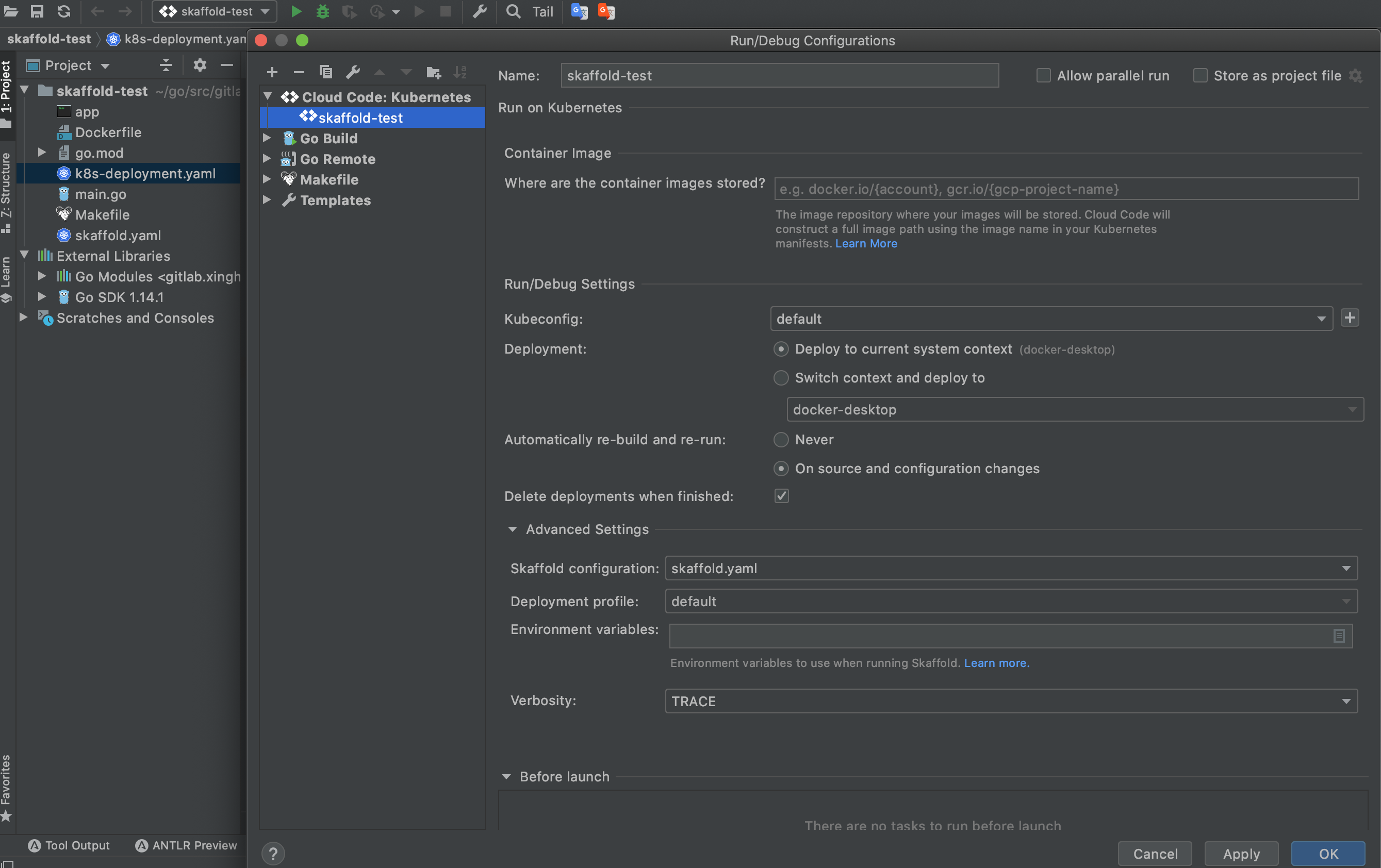 Unable To Run With Cloud Code Kubernetes · Issue 2747