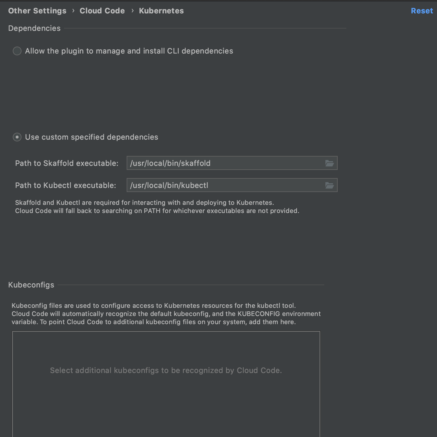 Unable To Run With Cloud Code Kubernetes · Issue 2747