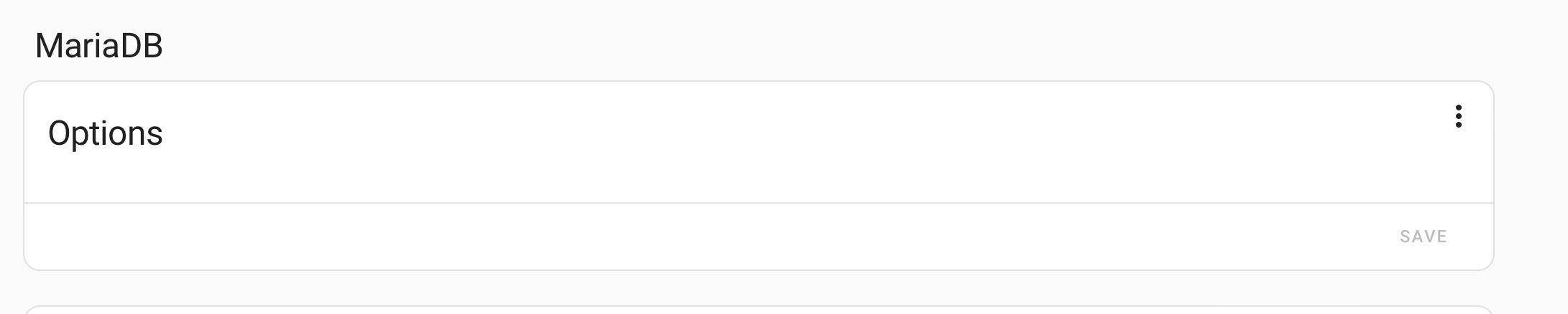 Mariadb Add On Configuration Page Is Broken In 202346100 · Issue