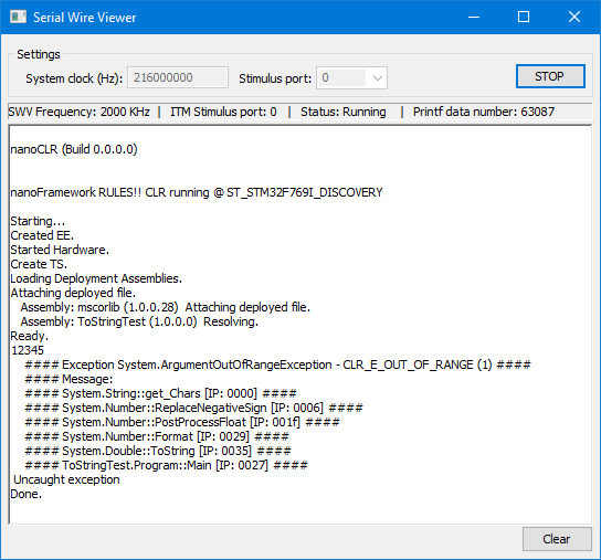 Details For Managed Exception Are Missing In Output Possible Regression · Issue 239