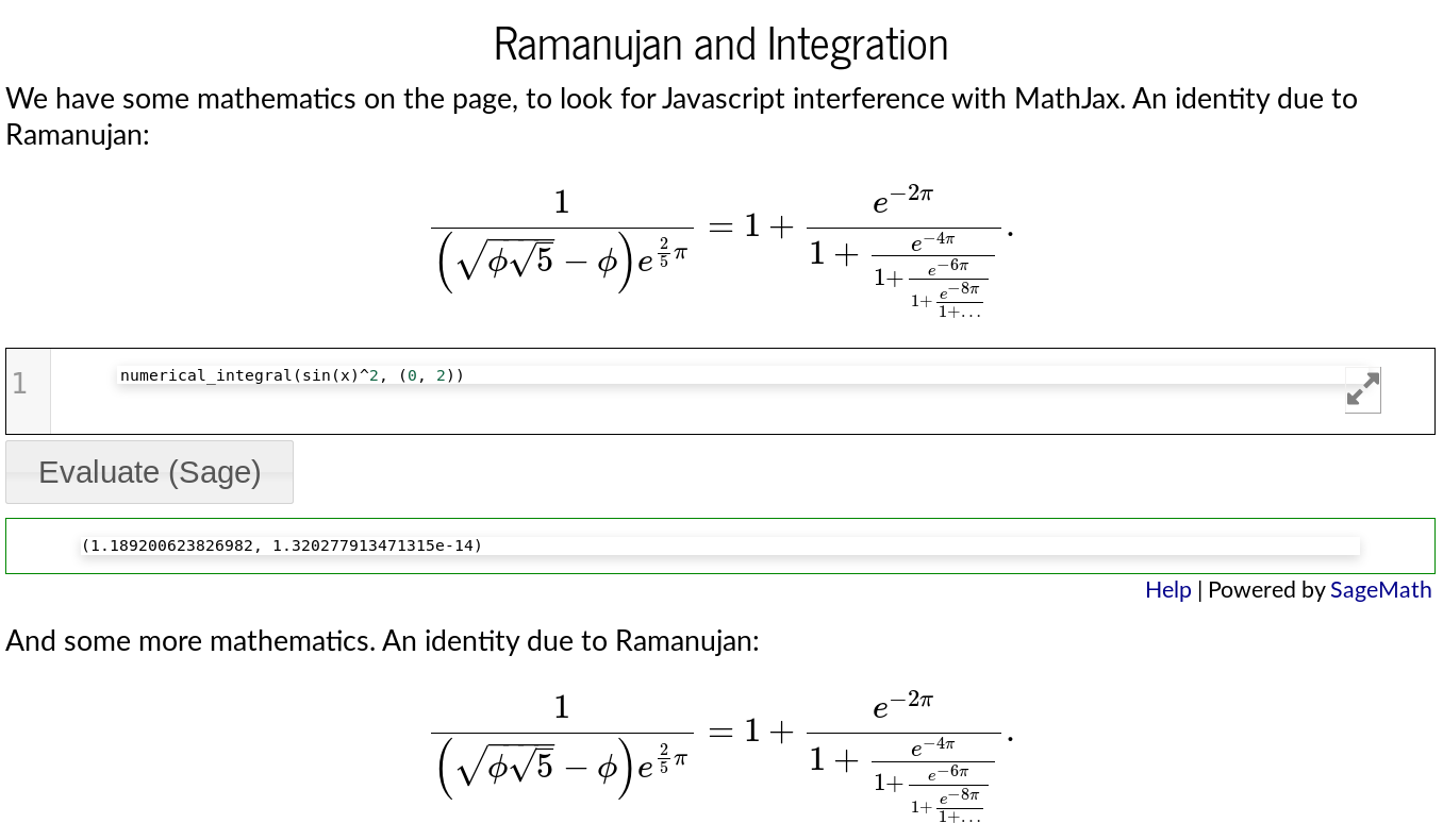 Sage cells in slideshows · Issue #1188 · PreTeXtBook/pretext · GitHub