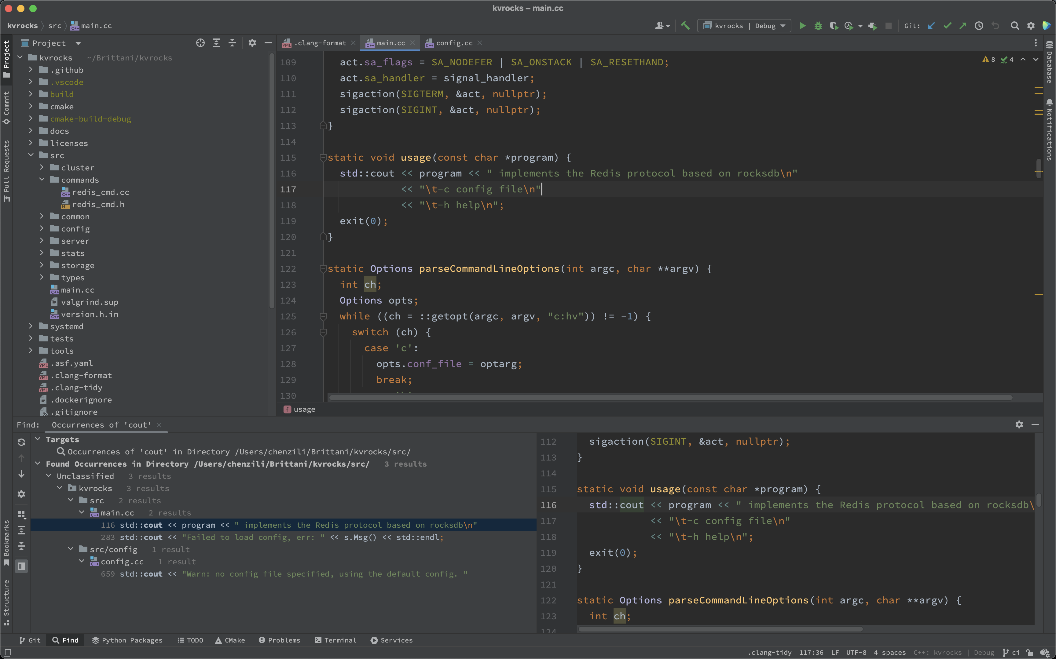 Consider only output to LOG instead of hardcoded stdout/stderr · Issue #662 · apache/kvrocks ...