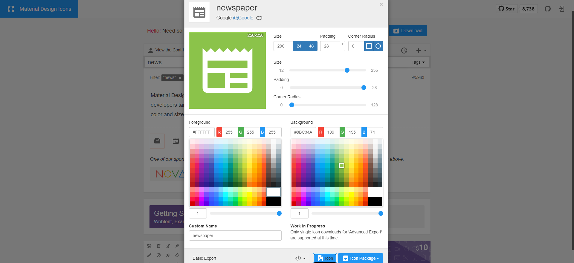Advanced export invalid scaling · Issue #5842 · Templarian/MaterialDesign · GitHub
