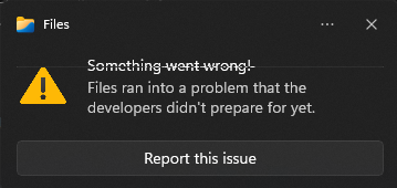 Files crashes when opening Downloads · Issue #8367 · files-community/Files · GitHub
