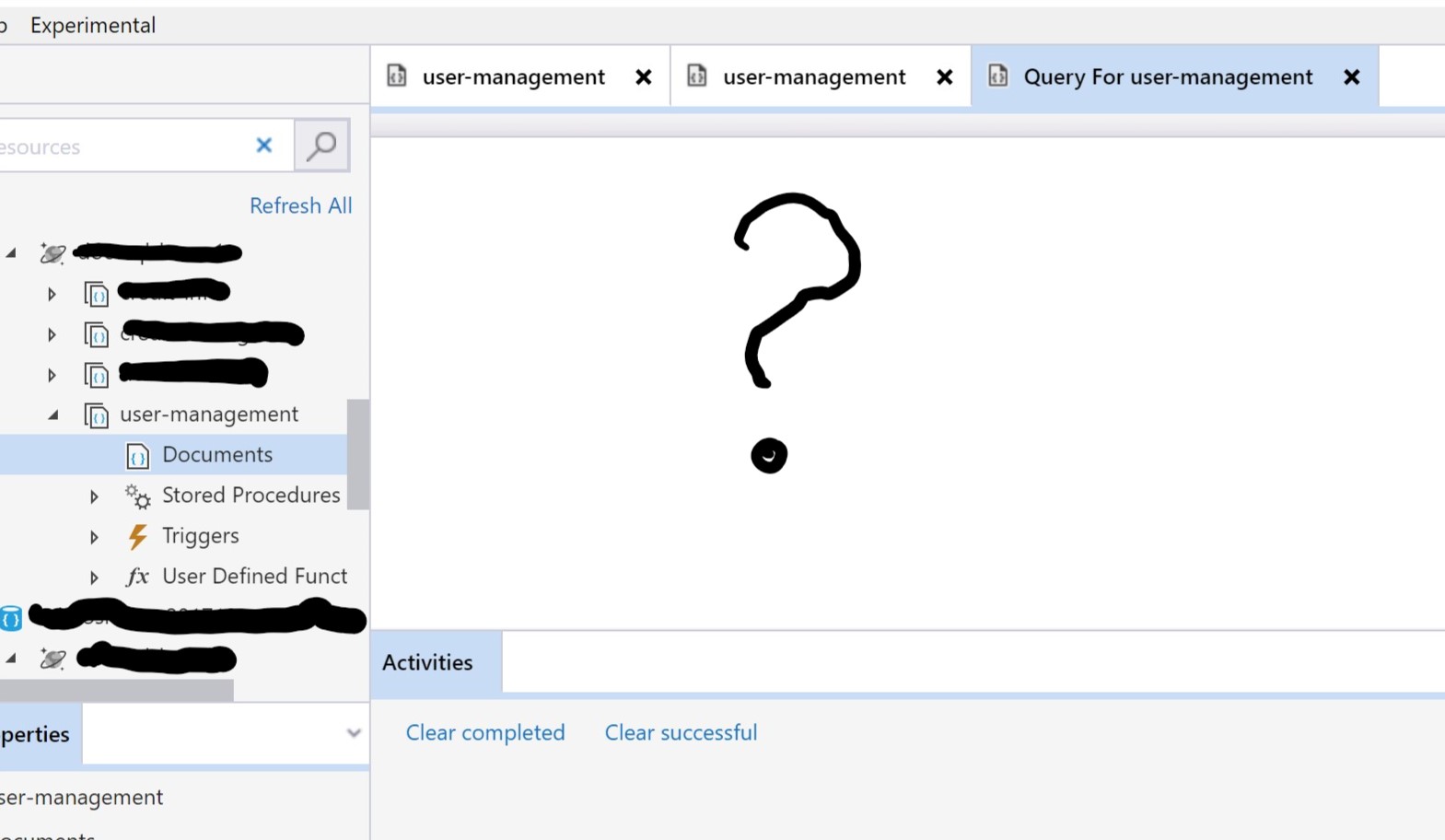 Query Tab Is Blank In Cosmos Db · Issue 1002 · Microsoftazurestorageexplorer · Github
