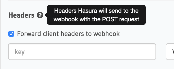 Actions: Forward client headers to webhook option not working · Issue #3956 · hasura/graphql ...