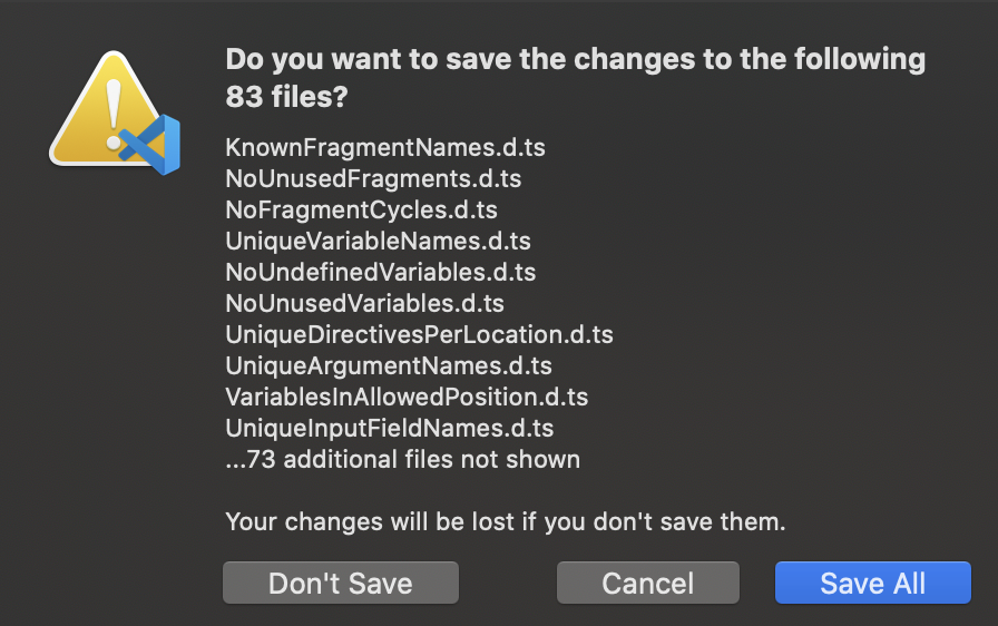 Single window prompt for closing multiple unsaved files in an editor group · Issue #44024 ...
