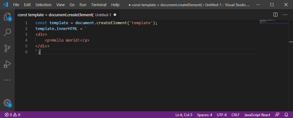 HTML highlighting in JS Template Literals · Issue #378 · eclipse ...