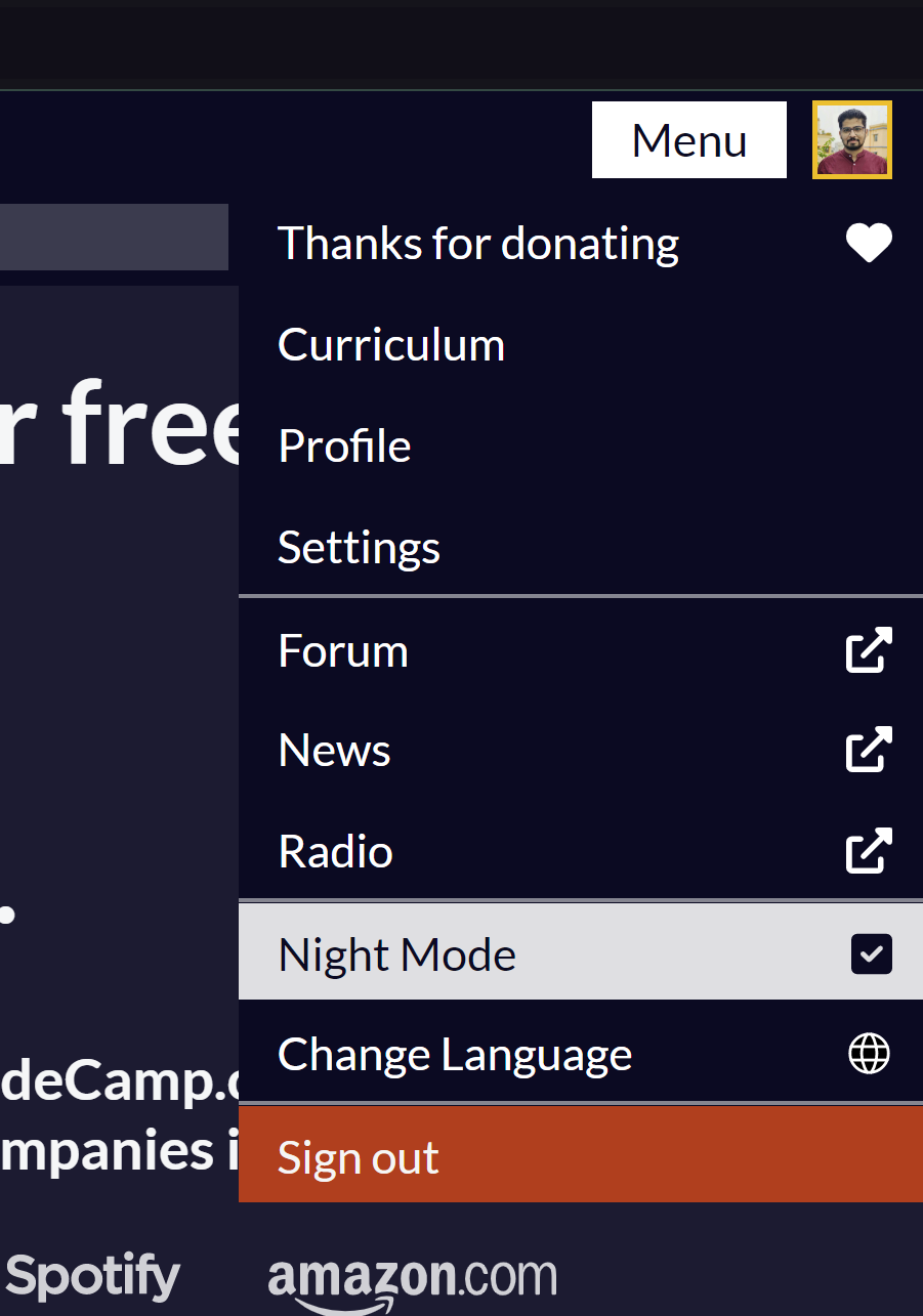 Confirmation modal on signing out · Issue #46623 · freeCodeCamp ...