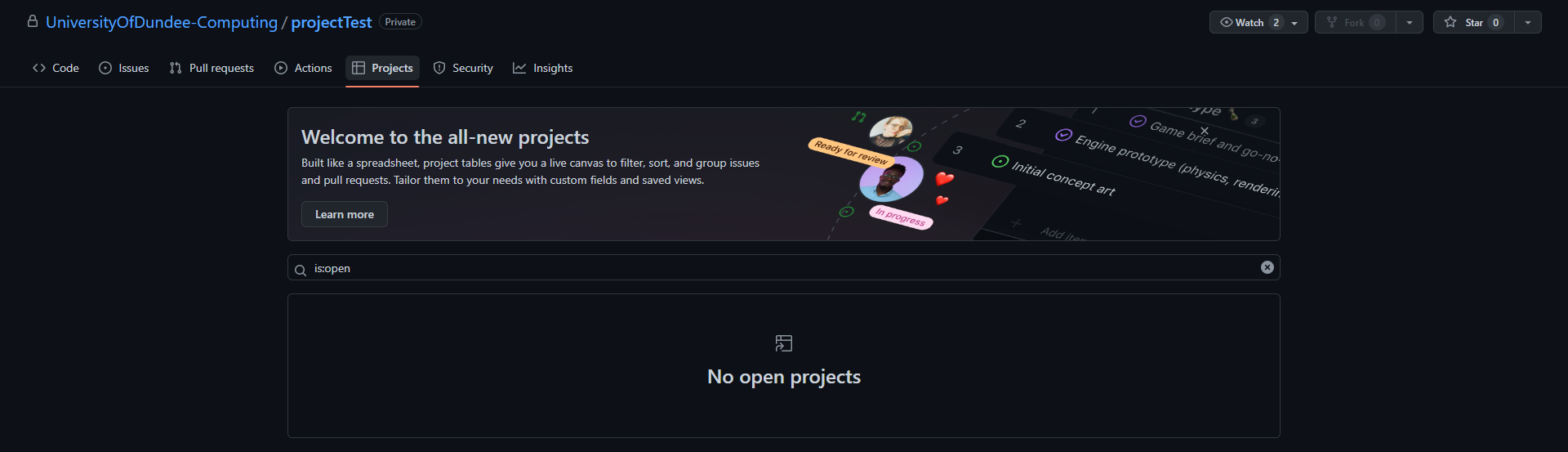 GitHub Projects in Education Organisation · community · Discussion #40555 · GitHub