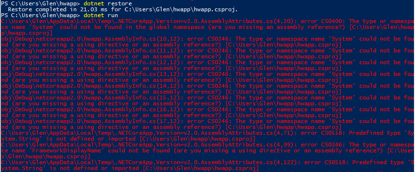Net Core V20 Nuget Packages Are Not Getting Restored · Issue 1006 · Dotnetcore · Github