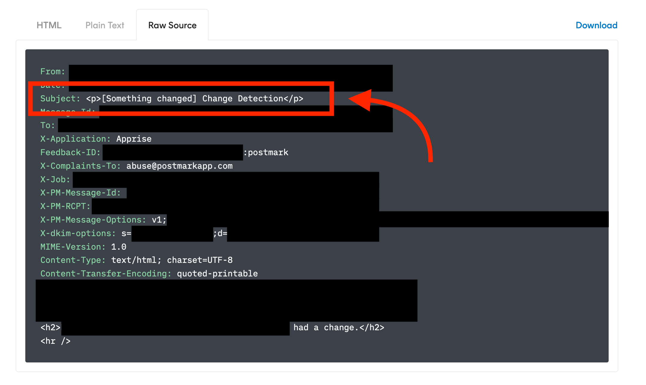 Email subject in markdown gets wrapped in HTML tag · Issue #573 · caronc/apprise · GitHub