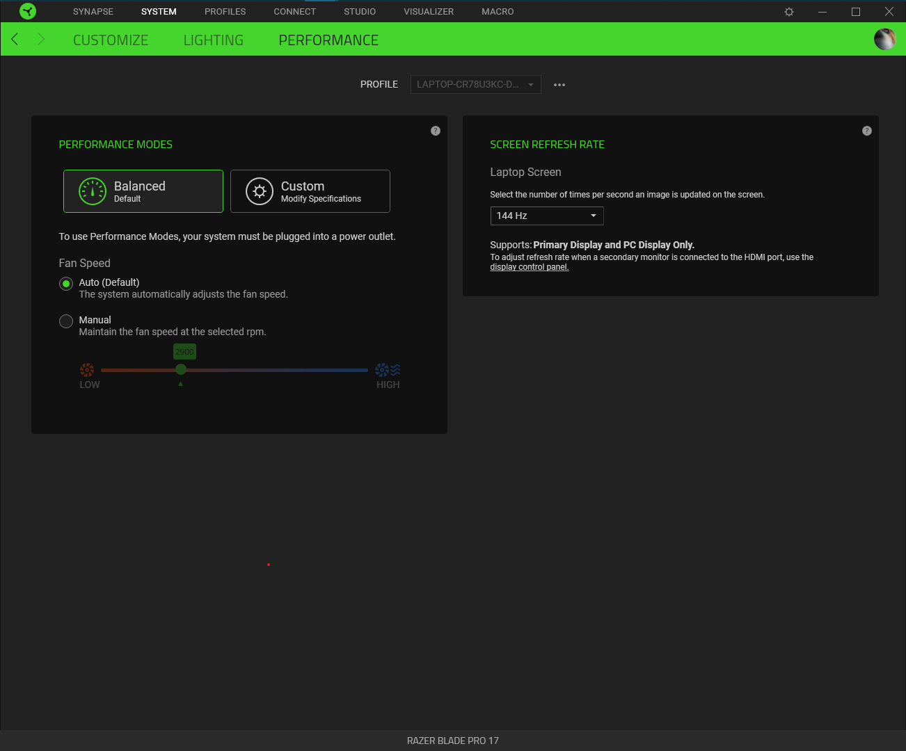 Support for Razer Blade 17" (2019) · Issue #910 · openrazer/openrazer ...