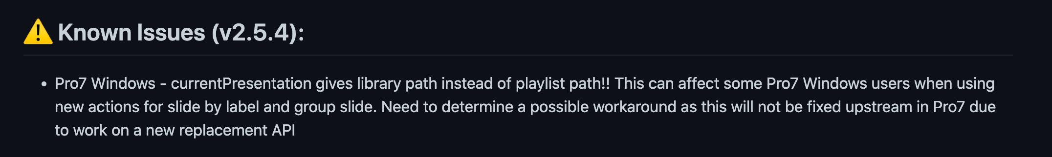 [BUG] Presentation Path being stored as Presentation file name · Issue #144 · bitfocus/companion ...