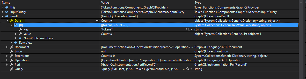 Result filed for RootExecutionNode is null · Issue #2489 · graphql-dotnet/graphql-dotnet · GitHub