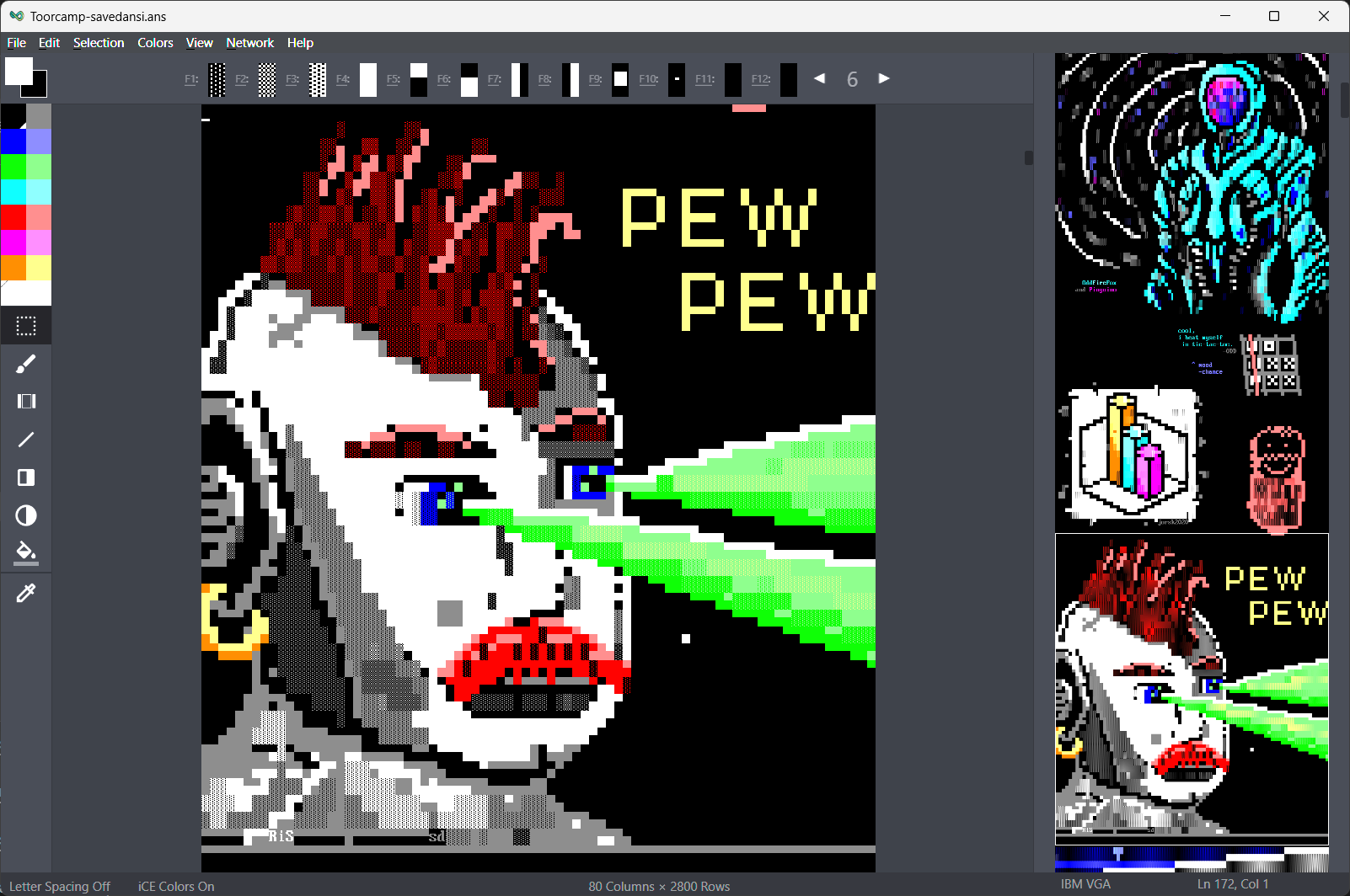 Lightened colors during Win11 screenshot · Issue #47 · mkrueger/icy_draw · GitHub