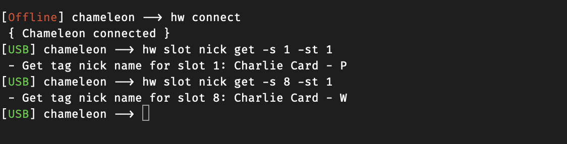 [Bug] Slot Nick name starts at 1 not 0 · Issue #51 · RfidResearchGroup/ChameleonUltra · GitHub