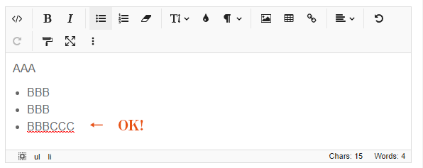 Malfunction at BACKSPACE · Issue #360 · xdan/jodit · GitHub