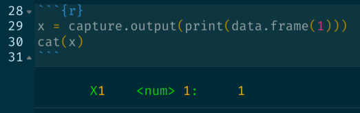 Rstudio catches each print(tibble) (and data.table) statement as chunk ...