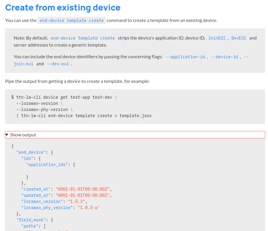 Documentation formatting for field is broken · Issue #2344 · TheThingsNetwork/lorawan-stack · GitHub
