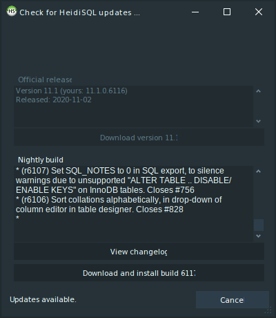 [wine] HeidiSQL can't connect to update check website · Issue #1209 · HeidiSQL/HeidiSQL · GitHub
