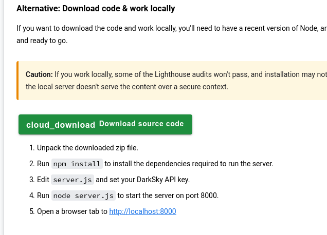 Downloads button in preview shows an additional "cloud_download" · Issue #323 · googlecodelabs ...