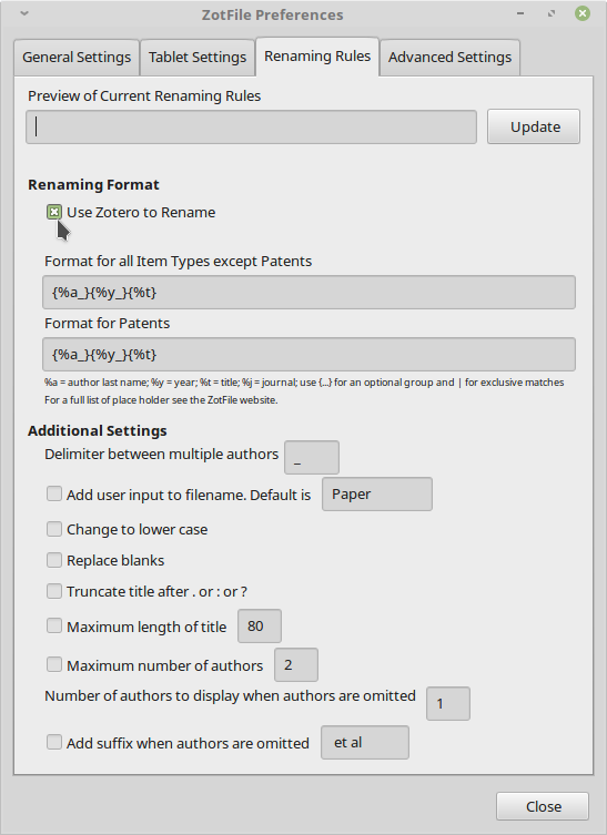 Problem with renaming attachment · Issue #344 · jlegewie/zotfile · GitHub