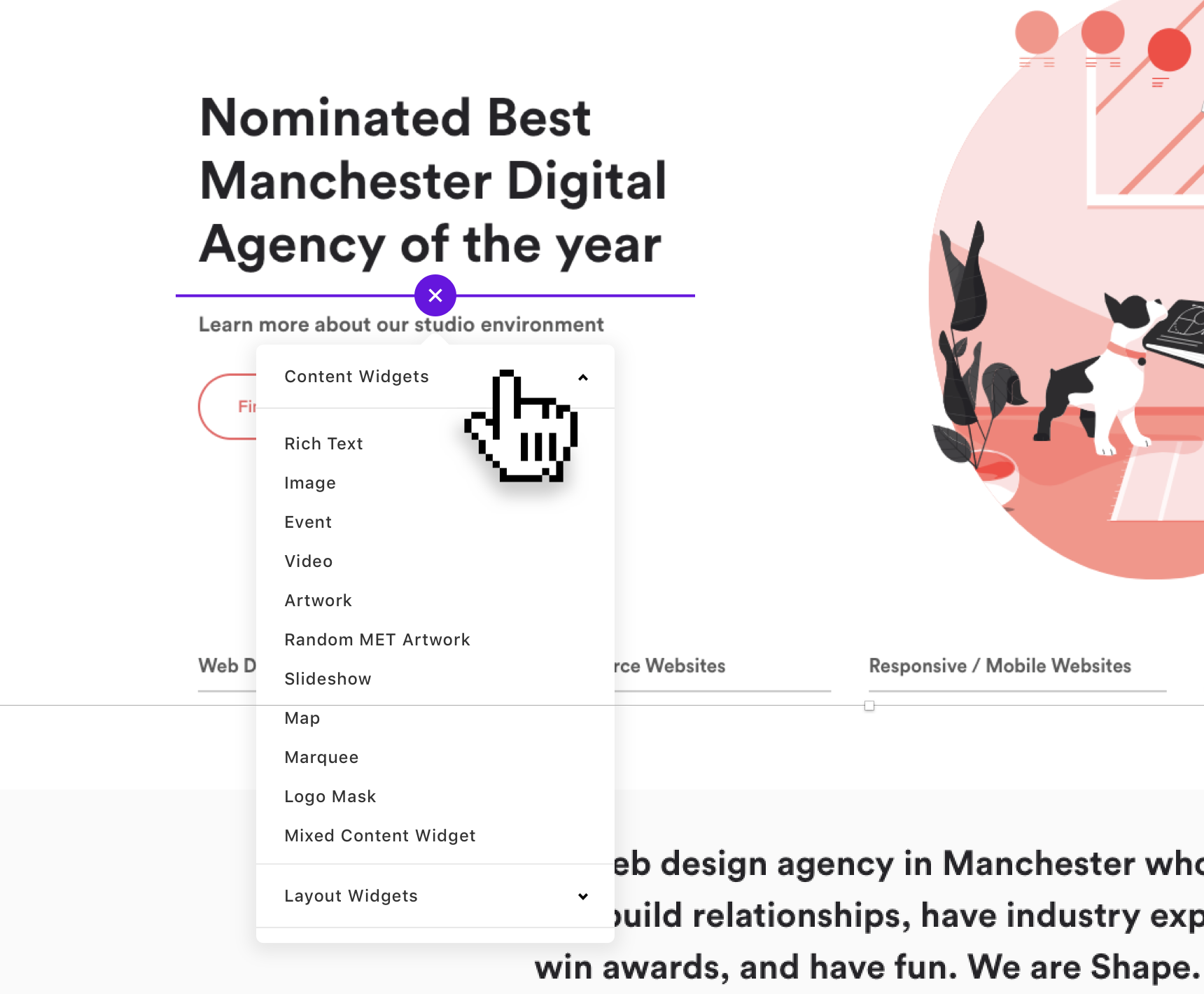 Create an interface for grouping widgets in an Add Content menu · Issue #1387 · apostrophecms ...