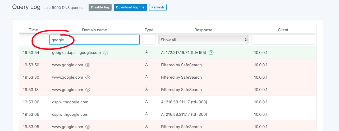 Domain filter in query log is case-sensitive · Issue #680 · AdguardTeam ...