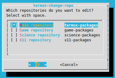 termux-tools: termux-change-repo is not changing repo. · Issue #7889 ...