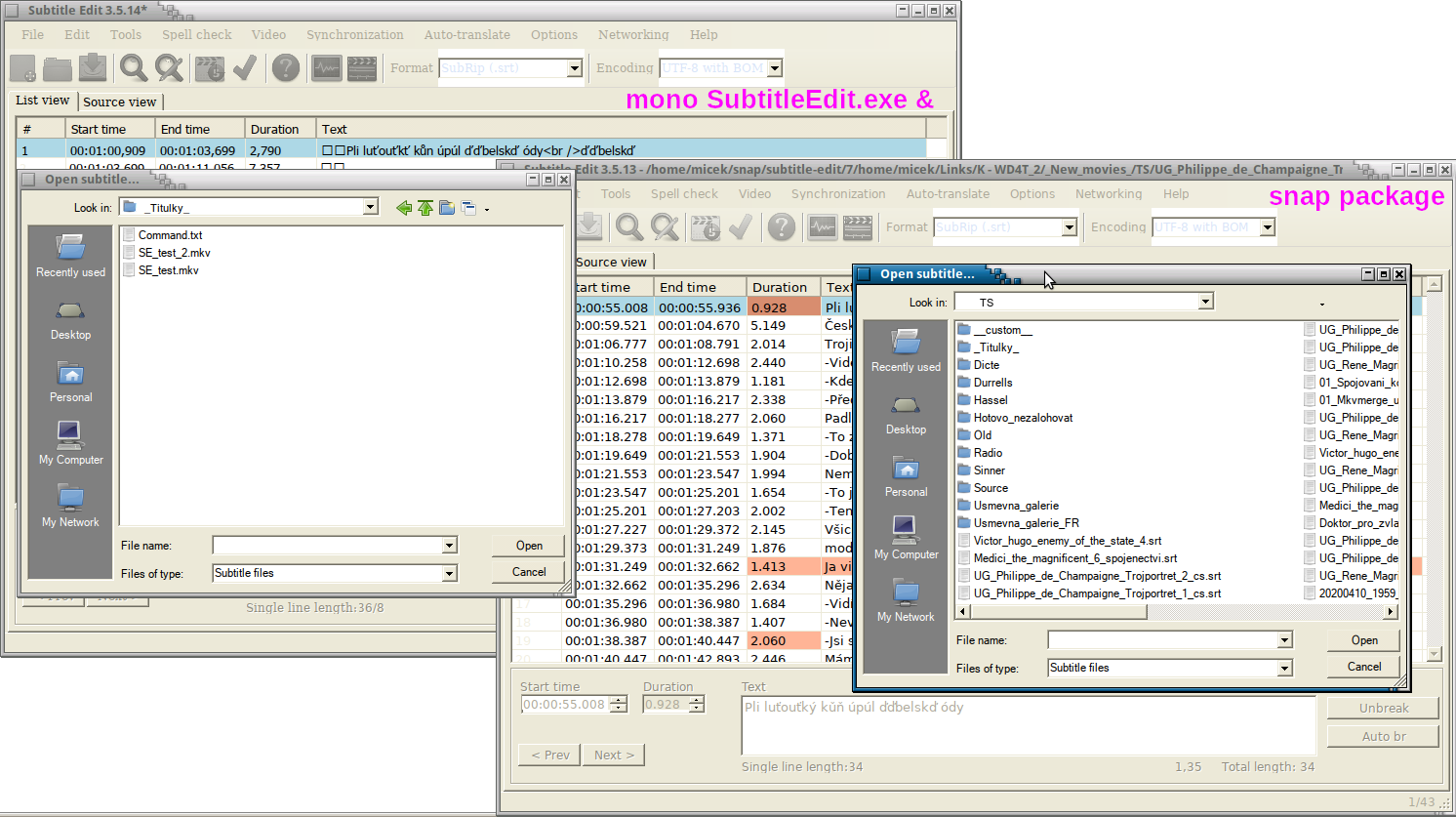 Snap Packaging For Linux · Issue 3952 · Subtitleeditsubtitleedit · Github