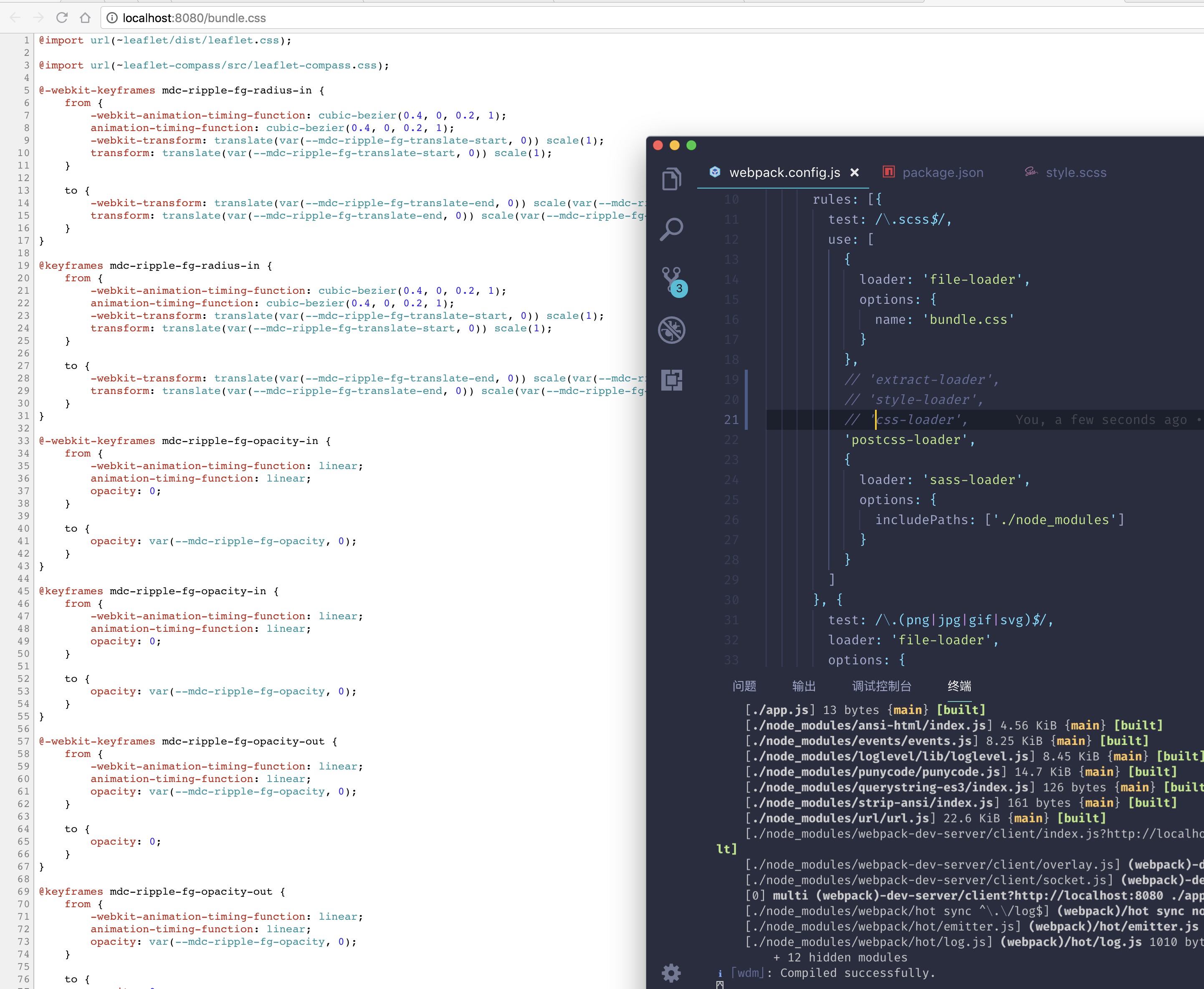 sass compile with css: require is not defined · Issue #743 · webpack-contrib/css-loader · GitHub